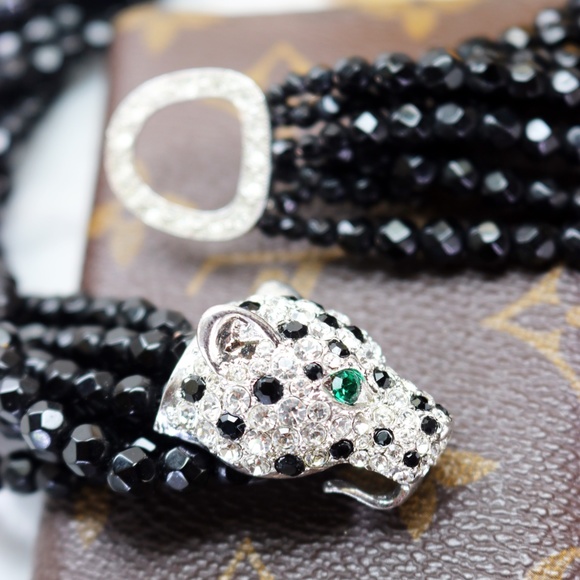 Kenneth Jay Lane | Jewelry | Vintage Kenneth Lane Bookpiece Leopard ...